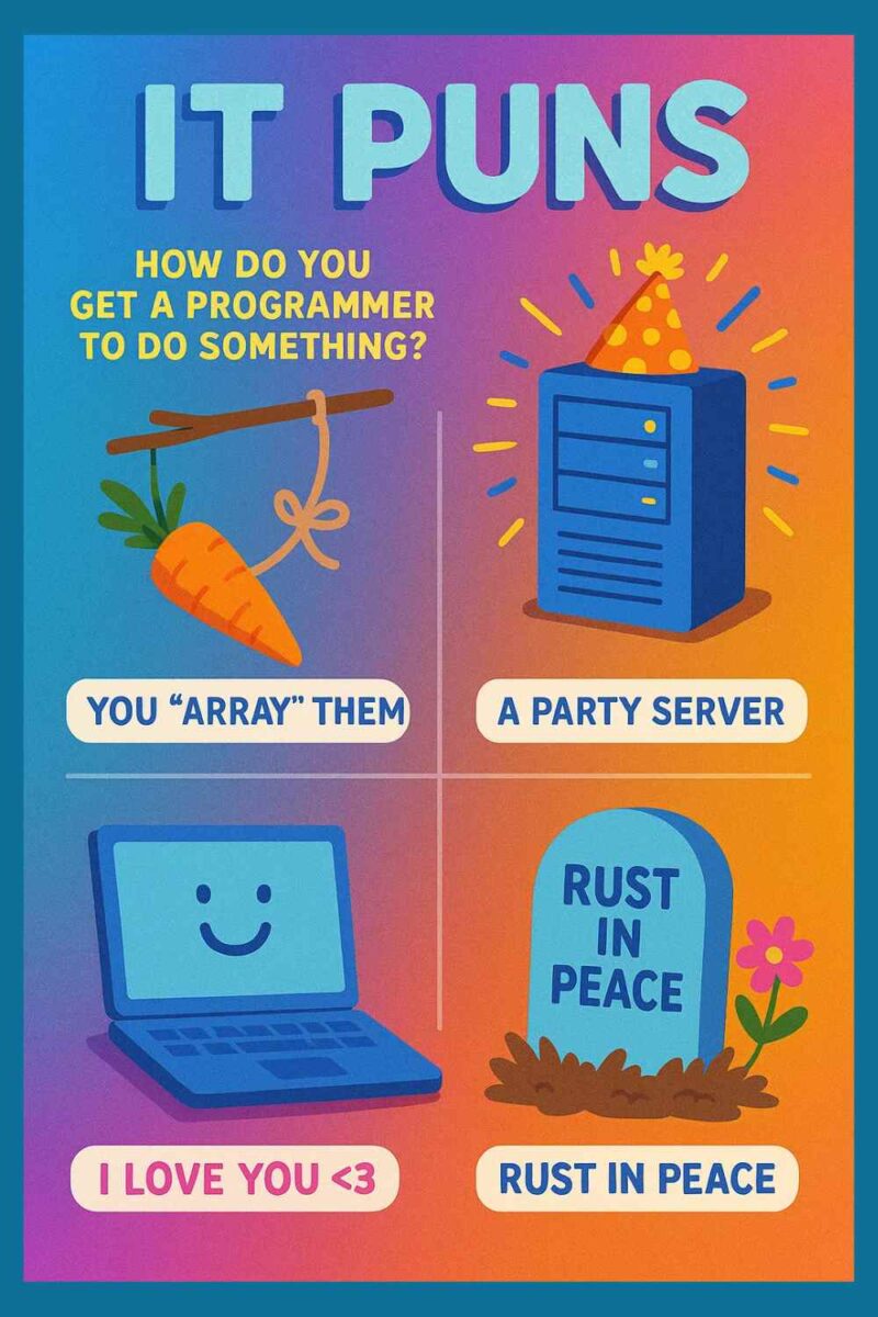 145 IT Puns That’ll Hack Your Funny Bone!