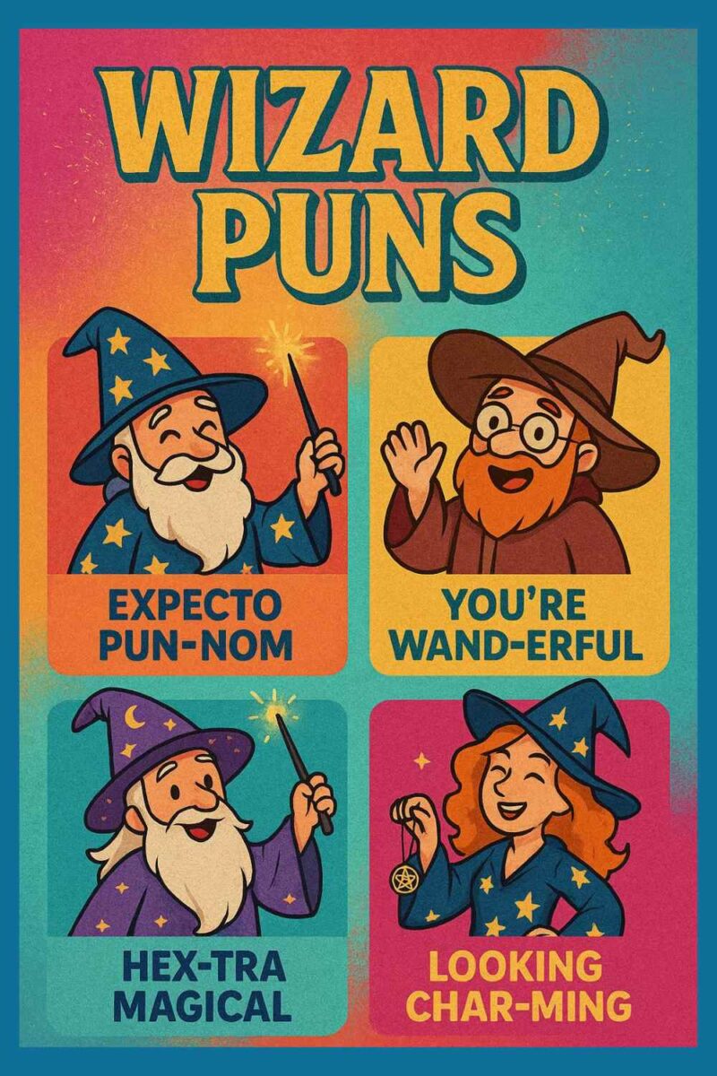 145 Wizard Puns to Cast a Smile on Your Day!